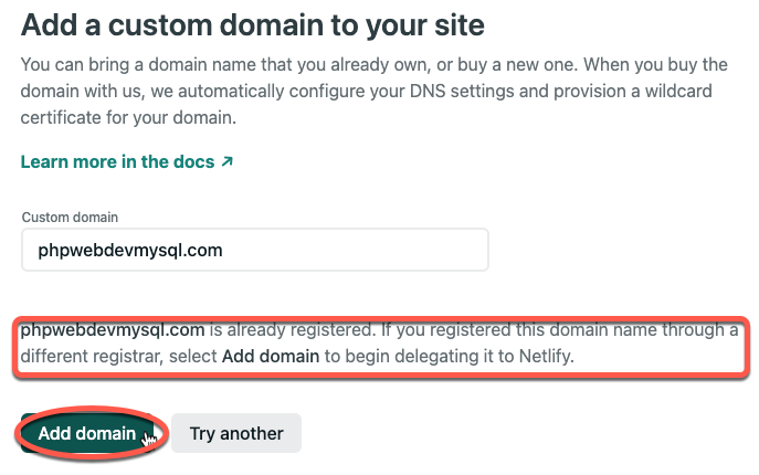 How To Setup Continuous Deployment Of Mkdocs With Material To Netlify From Git Php Web