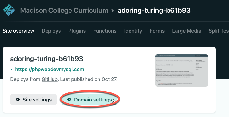 How To Setup Continuous Deployment Of Mkdocs With Material To Netlify From Git Php Web