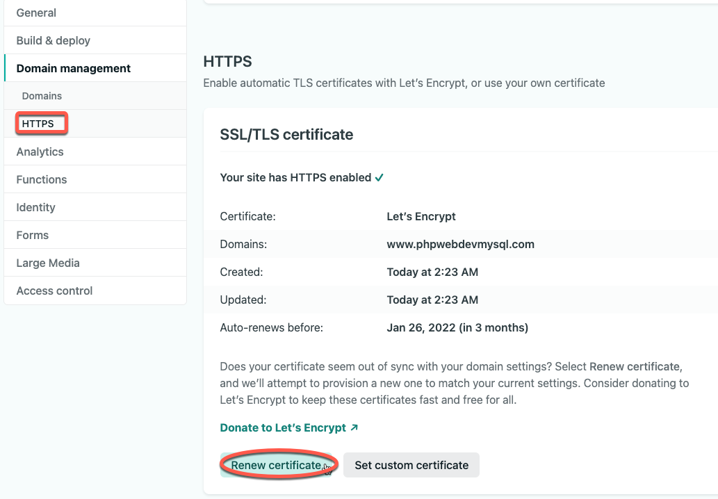 How To Setup Continuous Deployment Of Mkdocs With Material To Netlify From Git Php Web